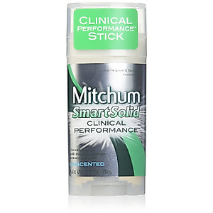 Mitchum Smartsolid Clinical Performance Stick 2.5 Ounce (Pack Of 2)