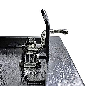 Mail Boss 7506 Mail Manager Curbside Locking Security Mailbox, Black,Large