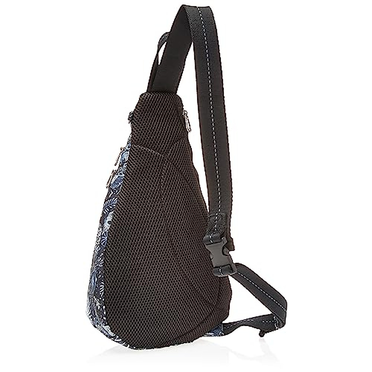 Sakroots Women's On The Go Sling Backpack in Nylon Eco Twill, Midnight Seascape 2