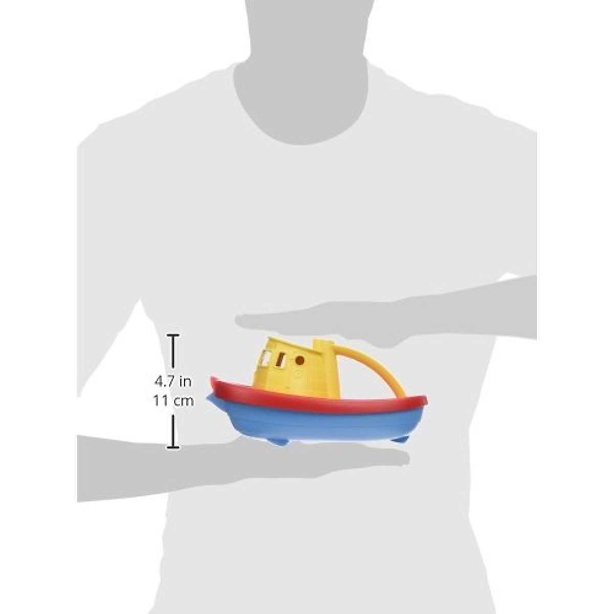 Green Toys My First Tugboat - BPA, Phthalates Free Bath Toys for Kids, Toddlers. Toys and Games