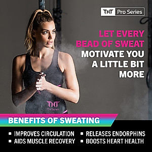 TNT Firestarter Workout Enhancer Sweat Gel: Hot Cream for Tummy Belly Firming, Sweet Scent - Thigh & Arm Hot Sweat Cream: Exercise Thermogenic Cream for Men & Women, Skin Tightening Heat Lotion