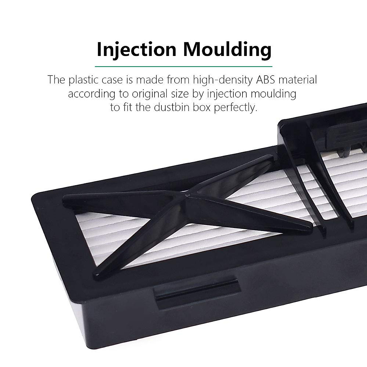 Neutop Replacement Ultra Performance Filters Side Brushes Compatible with Neato Botvac Connected Series D10 D9 D8 D3 D4 D5 D6 D7 and Botvac D Series D75 D80 D85 Robot Vacuums,10-Pack.