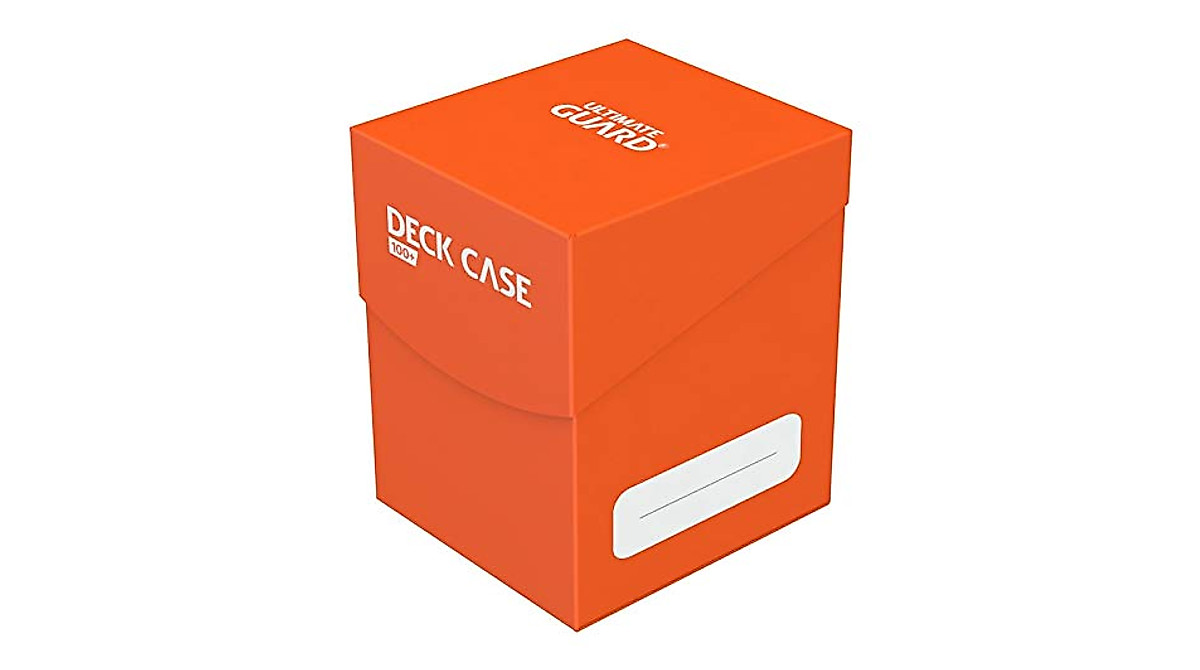 Ultimate Guard Orange Deck Box: 100+ Card Protection & Storage