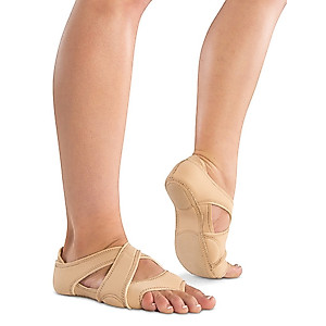 Danshuz Women's Neoprene Cross Wrap Tan Footundeez 2XL