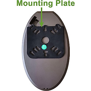 LED Emergency Light with Battery Backup and Photocell, Self Test Diagnostics, Outdoor LED Emergency Wallpack, 12W 100-277VAC UL-924 Fire Resistant IP65 Wet Location, Dark Bronze - UL Listed - 6 Pack