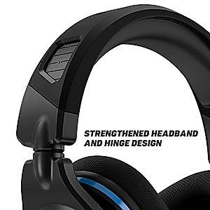 Turtle Beach Stealth 600 Gen 2 Wireless Gaming Headset for PlayStation 5, PS4 Pro, PS4 & Nintendo Switch with 50mm Speakers, 15-Hour Battery life, Flip-to-Mute Mic, and Spatial Audio - Black (Renewed)
