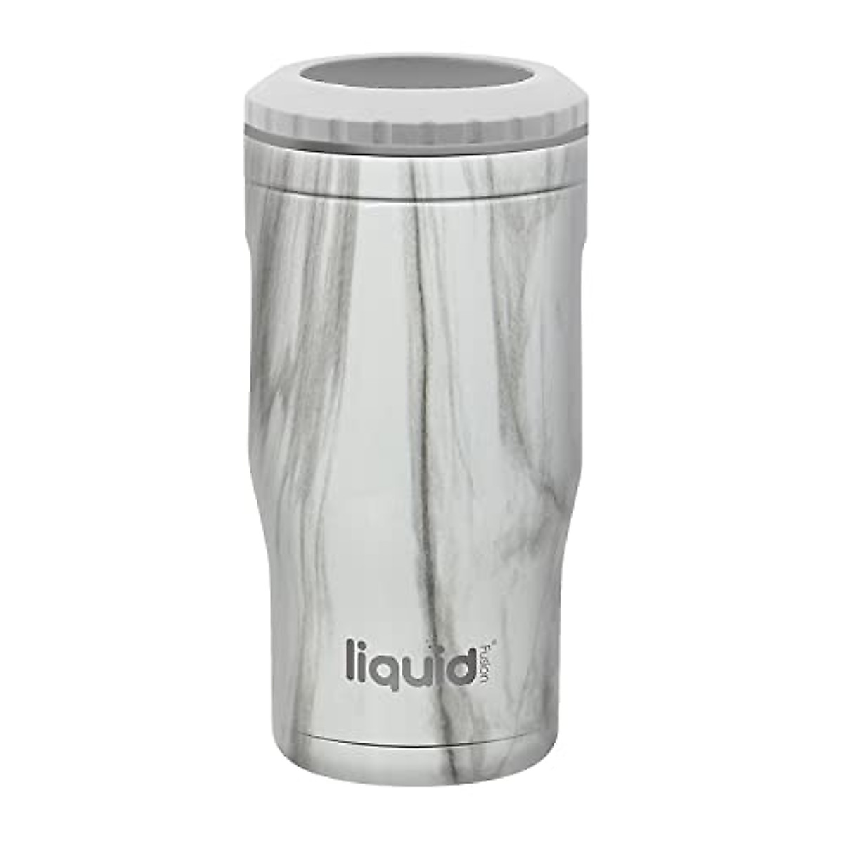 Icy Bev 4 in 1 Can or Bottle Insulator, Koozies to Keep Beer, Soda, Seltzer or More Ice Cold For 12 Hours. Insulated Can Cooler,Works Universally for Glass Bottles and Aluminium Cans,Insulated Tumbler