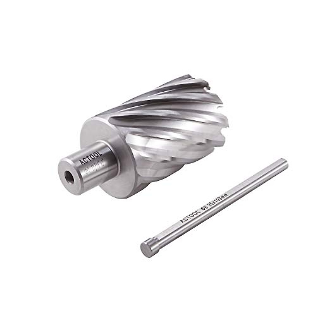 ACTOOL 1-11/16" Diameter × 2" Depth of Cut HSS ANNULAR Cutter with 3/4'' Weldon Shank