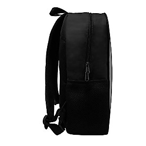 Iuene Teenage Primary School Student Wednesday Addams Shoulder Bag High-Capacity School Backpack Bag Bookbag Sports Bag (Color-1, One Size)