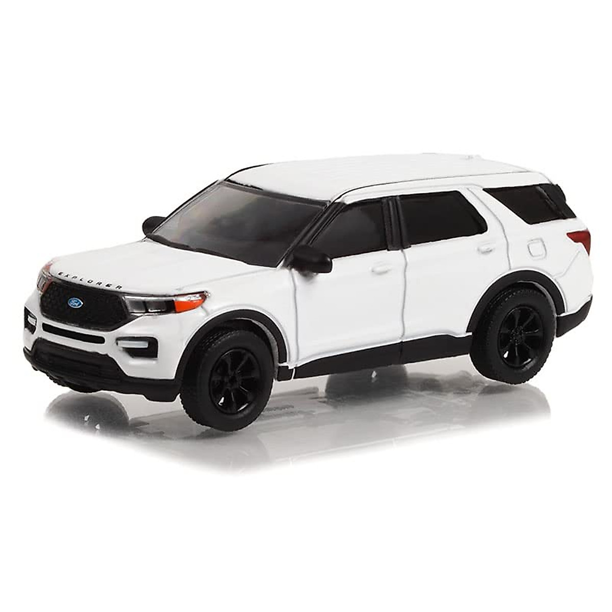 Greenlight 68010-D Showroom Floor Series 1 - 2022 Explorer ST - Star White 1:64 Scale Diecast