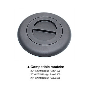 Trucks Towing Prep Group Bed Plug Cover Kit, Replace 68225506AA, Fit for Dodge Ram 2500 and 3500 Pickups 2014-2019, Trailer Tow Cover for Truck with 5th Wheel/Gooseneck Towing Setups