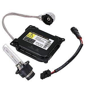 Xenon HID Headlight Ballast Control Unit with Igniter and D4S Bulb Compatible with Lexus IS250, RX350, GS350, ES350, GS300, GS350, Toyota Prius, Solara, Venza - Replaces OE# KDLT003 DDLT003 85967-5202