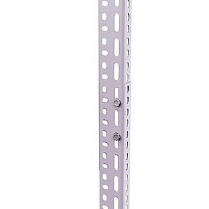 4×8 Adjustable Ceiling Rack for Garage Storage Mount Storage Heavy Duty (54"-96") Length x 48" Width x (20''-36") Highly, White