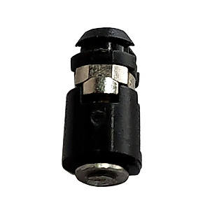 2pcs Hinge Axle Spindle Replacement Part for Gameboy Advance SP GBA SP Color Black