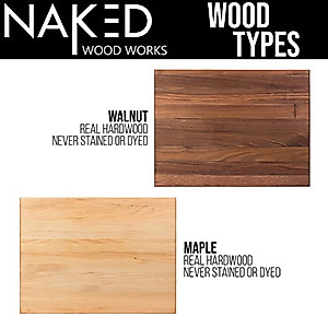 Personalized Wedding Anniversary Cutting Board, Handmade in The USA by Naked Wood Works Sizes from small to Very large! Makes for a Great Christmas Gift - Wedding Gift - Anniversary Gift