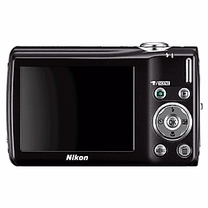 Nikon Coolpix S220 10MP Digital Camera with 3x Optical Zoom and 2.5 inch LCD (Graphite Black)