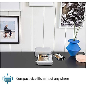 HP Sprocket Studio Photo Printer – Personalize & Print, Water- Resistant 4x6" Pictures (3MP72A)