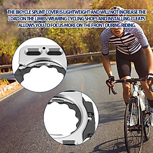 Cycling Shoe Cleats, Shoe Cleats Quick Release Cycling Shoes Cleat Cover Adapter Converter Pedal Cover Road Cycling Cleats for SpeedPlay Zero ffor Pave/Ultra Light Action,