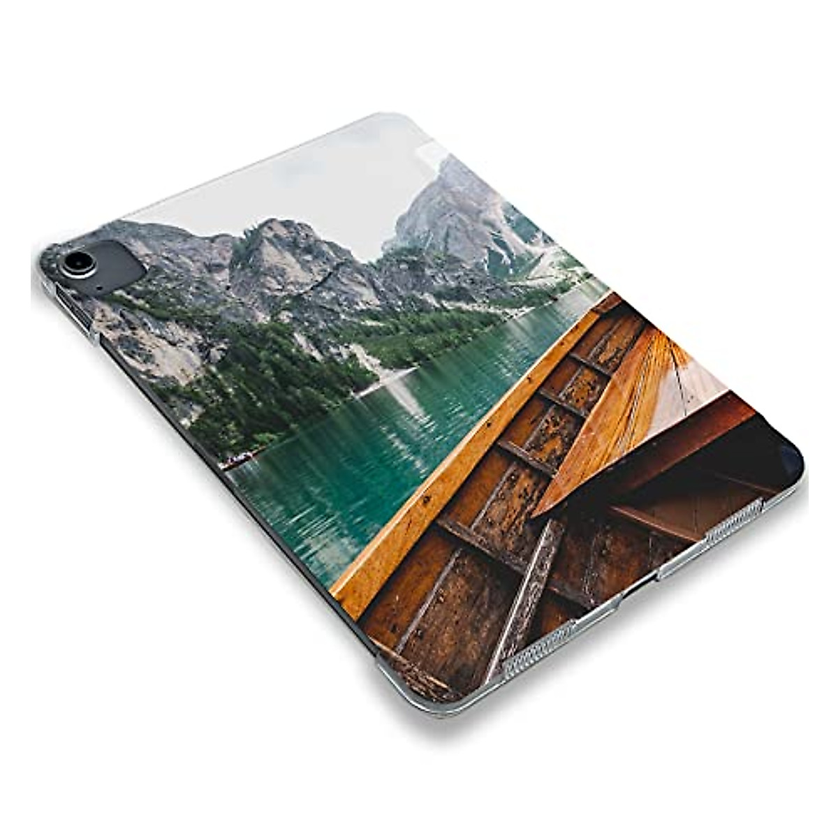 Mountain Nature Landscape Lake case Compatible with iPad Mini Air Pro 7.9 8.3 9.7 10.2 10.9 11 12.9 inch Pattern Cover New 2022 2021 Trifold Stand 3 4 5 6 7 8 9 Generation 248 (9.7" Air 1/2)