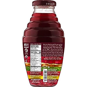 Beetology Organic Beet, Lemon and Ginger Juice 8.45oz (6 Pack) | 100% Cold Pressed | Heart Healthy | Nutrient Packed Vegetable Juice | Vibrant Flavor
