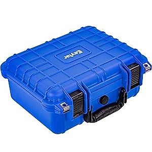 Eylar Protective Hard Camera Case Water & Shock Proof w/Foam TSA Approved 13.37 Inch 11.62 Inch 6 Inch Blue (Blue)