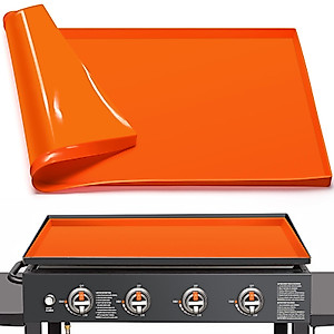 i-FSK Heavy Duty Silicone Griddle Mat (1.98 lbs) for Blackstone 36", All-Season Cover, Effortless Cleaning Accessory