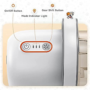 Afloia Dog Grooming Kit, Pet Grooming Vacuum & Dog Clippers Nail Trimmer Grinder & Dog Brush for Shedding with 7 Pet Grooming Tools, Low Noise Dog Hair Remover Pet Grooming Supplies