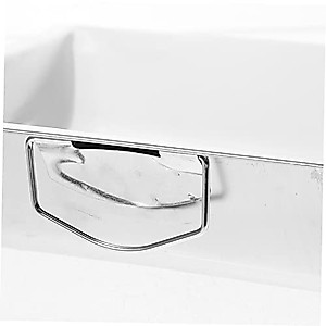 Healeved 2pcs Desktop Dustpan Convenient Dustpan Practical Trash Shovel Mini Dustpan Practical Cleaning Shovel Office Cleaning Shovel Commercial Jumbo Dustpan Silver Stainless Steel