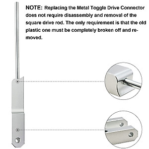 Metal Toggle Drive Connector Fits La-Z-Boy/Lazyboy Power Recliners, Fits for La-Z-Boy Power Rocker Recliners