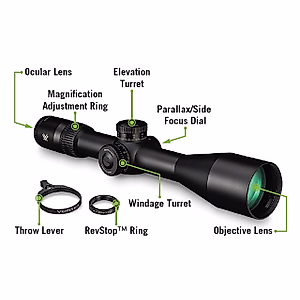 Vortex Optics Venom 5-25x56 First Focal Plane Riflescope - EBR-7C (MOA) Reticle