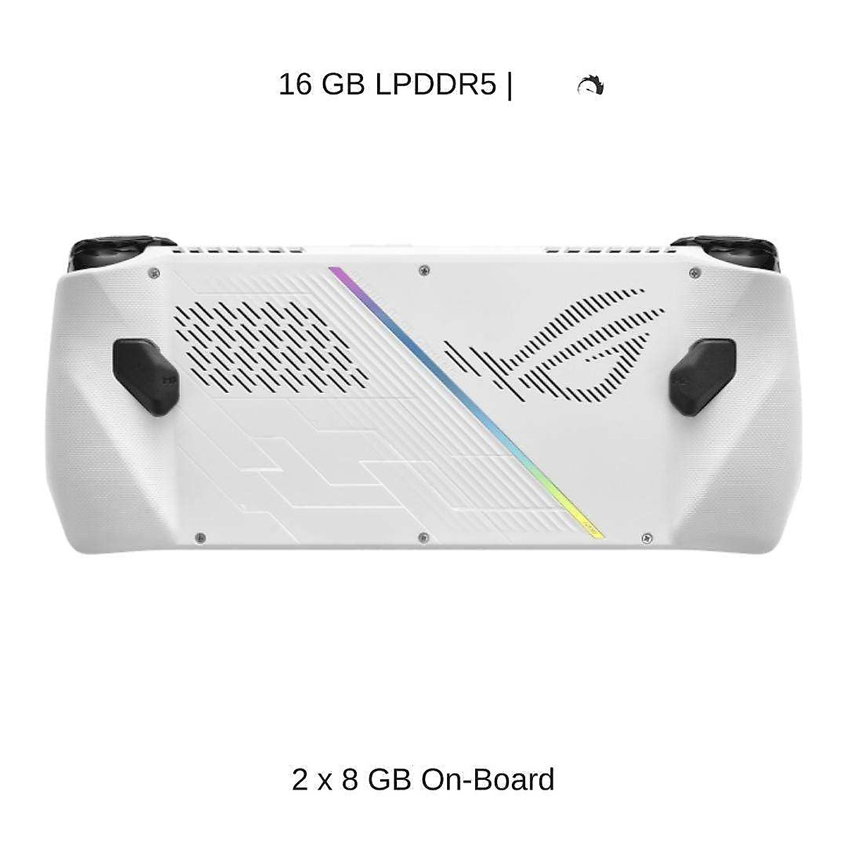 HIDevolution ASUS ROG Ally RC71L 7" FHD 120Hz, 3.3 GHz Ryzen Z1 Extreme, AMD Radeon, 16 GB LPDDR5 RAM, 1 TB PCIe SSD, Windows 11 Home