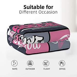 Soccer Gifts for Girls, Soccer Blanket for Girls, Christmas Soccer Gifts for Teen Girls, Gifts for Soccer Lovers, Gifts for Soccer Players Girls, Soccer Stuff for Girls, Soccer Team Gifts 60"x50"