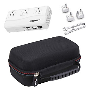 Mchoi Hard Portable Case for BESTEK Universal Travel Adapter 220V to 110V Voltage Converter(Case Only)