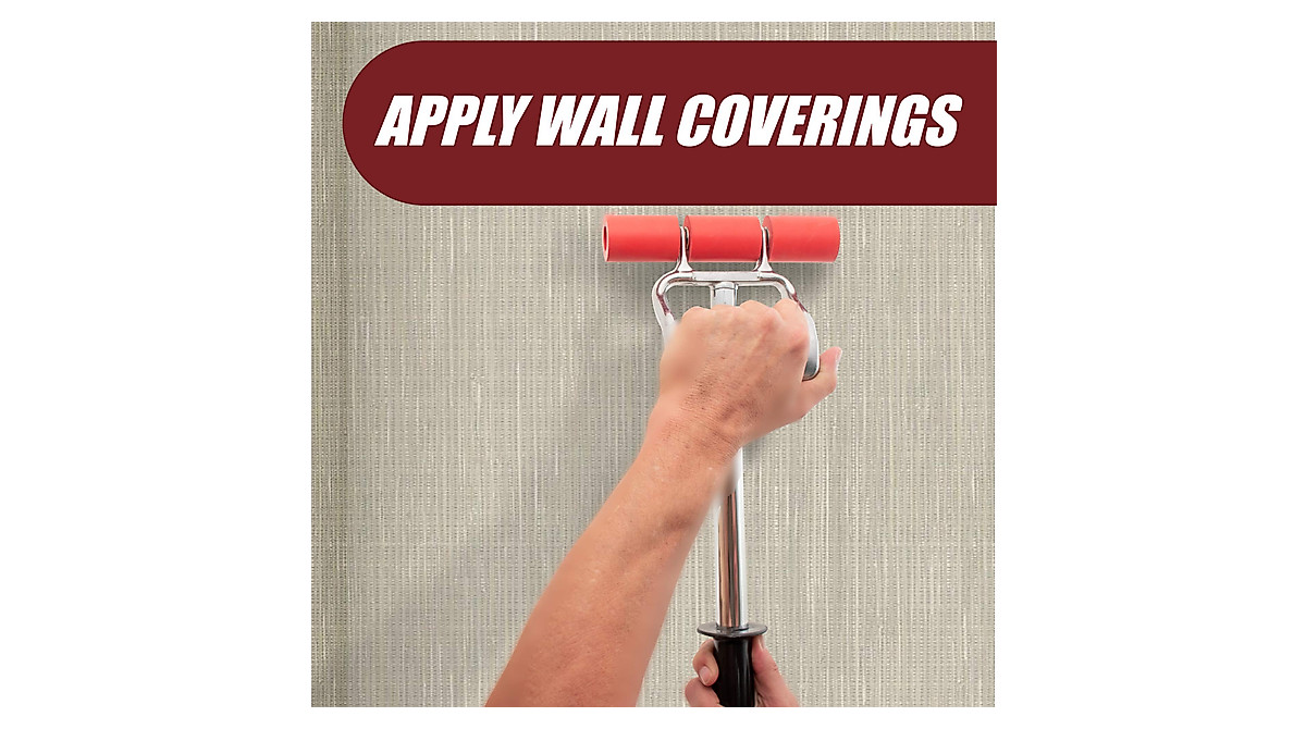 Heavy Duty Extendable Floor and Wall Roller for Flooring Projects