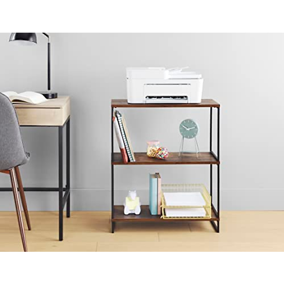 Whitmor Modern Industrial 3 Tier Shelf