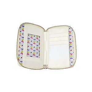 Loungefly Lisa Frank Rainbow Logo Zip Around Wallet