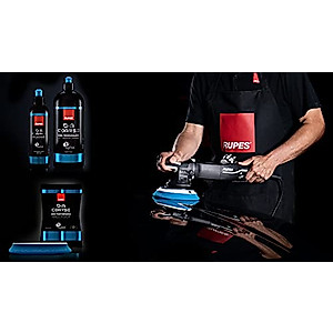 RUPES Coarse Compound for Polish & Swirl Remover, Dual Action Buffing Compound Liquid, for Car Detailing & Removing Scratches, High Performance Cleaning Supplies (250ml/8.5oz, Single Bottle)