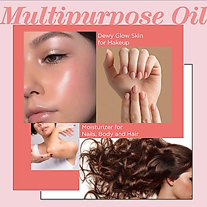 TOUCH IN SOL Liquid Primer 1.01 fl.oz – Boost Hydration before Makeup -Beautiful Radiant Glow Skin - With Damask Rose Oil and Water – Multi Oil for Face, Nails and Hair, No Pore Blem Priming Water