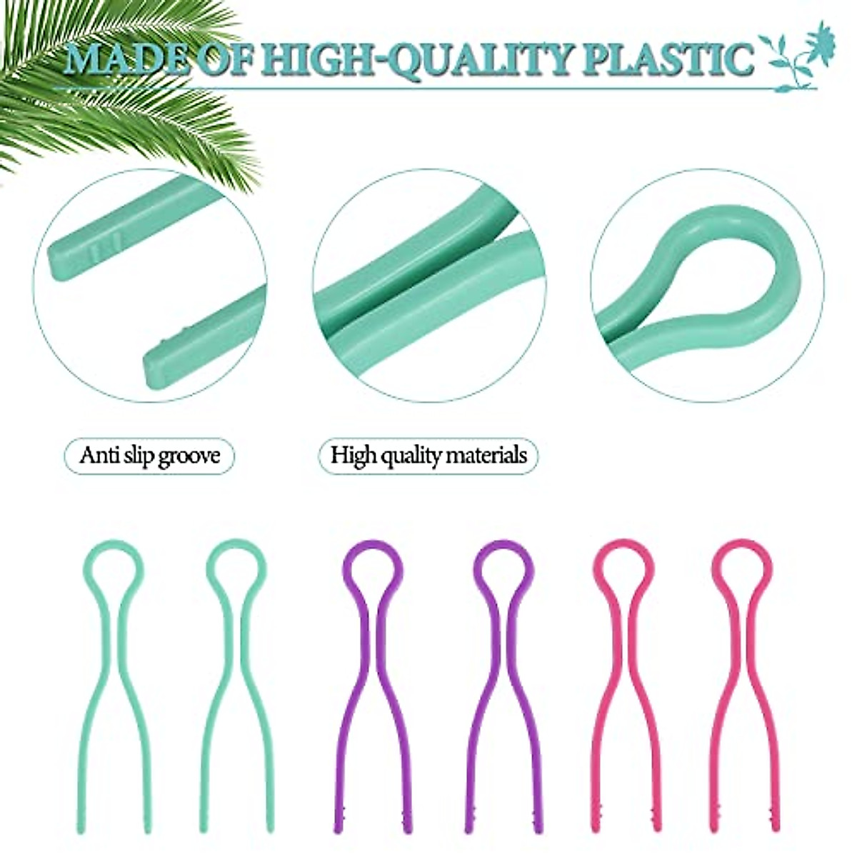 Keep Your Bobbin Threads Matched Up with Your Thread SpoolsBobbin Buddies Set of 30-Pack Sewing Machine Quilting Supplies Sewing Products Thread Holder Plastic Bobbin Clips Thread Holders