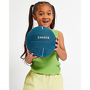 Chance Soft Volleyball - Waterproof Indoor/Outdoor Beach/Pool All-Ages Recreational Training Ball (Size 5) (Celine - Teal)