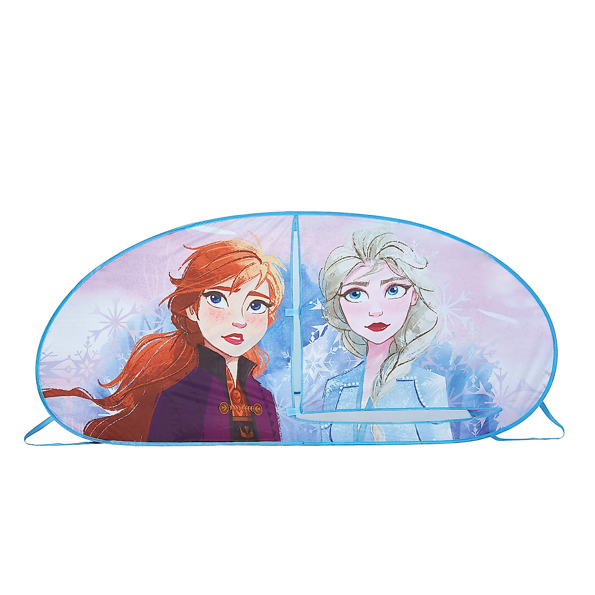 Disney Frozen 2 Pop Up Bed Tent with Anna & Elsa Graphics, 72" L x 36" W