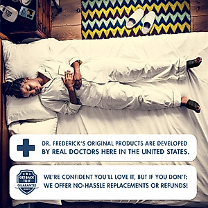 Dr. Frederick's Original Nighttime Bunion Splints - 2 ct - Adjustable Big Toe Straightener for Women & Men - Orthopedic Foot Brace for Pain Relief