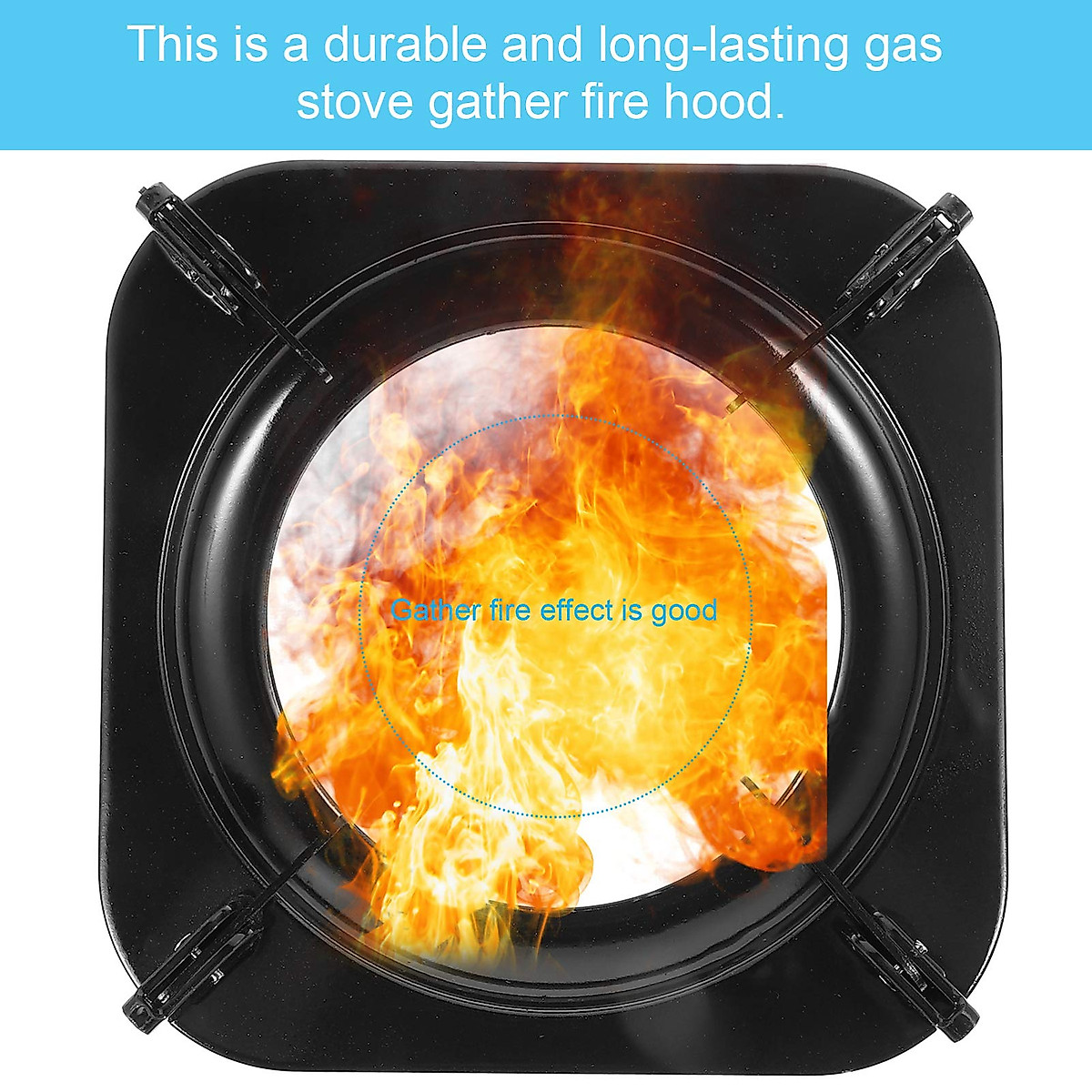 Cabilock Wok Ring - Premium Material Wok Stand for Home Kitchen, Gas Stove Rack Trivets, Pot Pan Support, 19.50x19.50x3.00cm