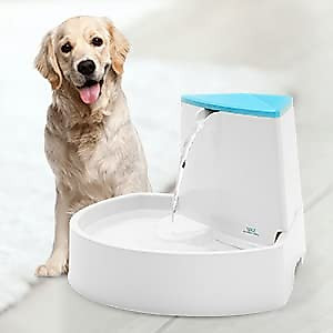 Pet Fountain, 84oz/2.5L Dog Fountain Automatic Water Dispenser for Dogs & Cats