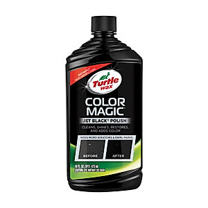 Turtle Wax T-374KTR Color Magic Car Polish, Black - 16 oz.