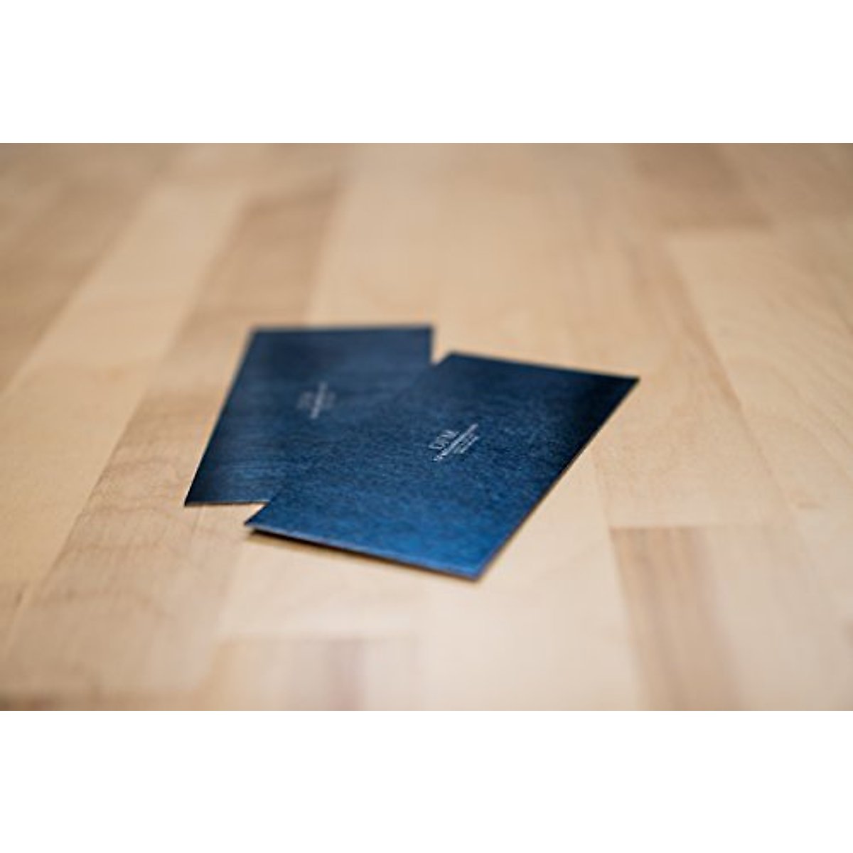 DFM Tool Works Blue Cabinet Scraper Rectangle Sets- MADE IN USA - Multiple Sizes (2, 0.032" x 2.5" x 5")