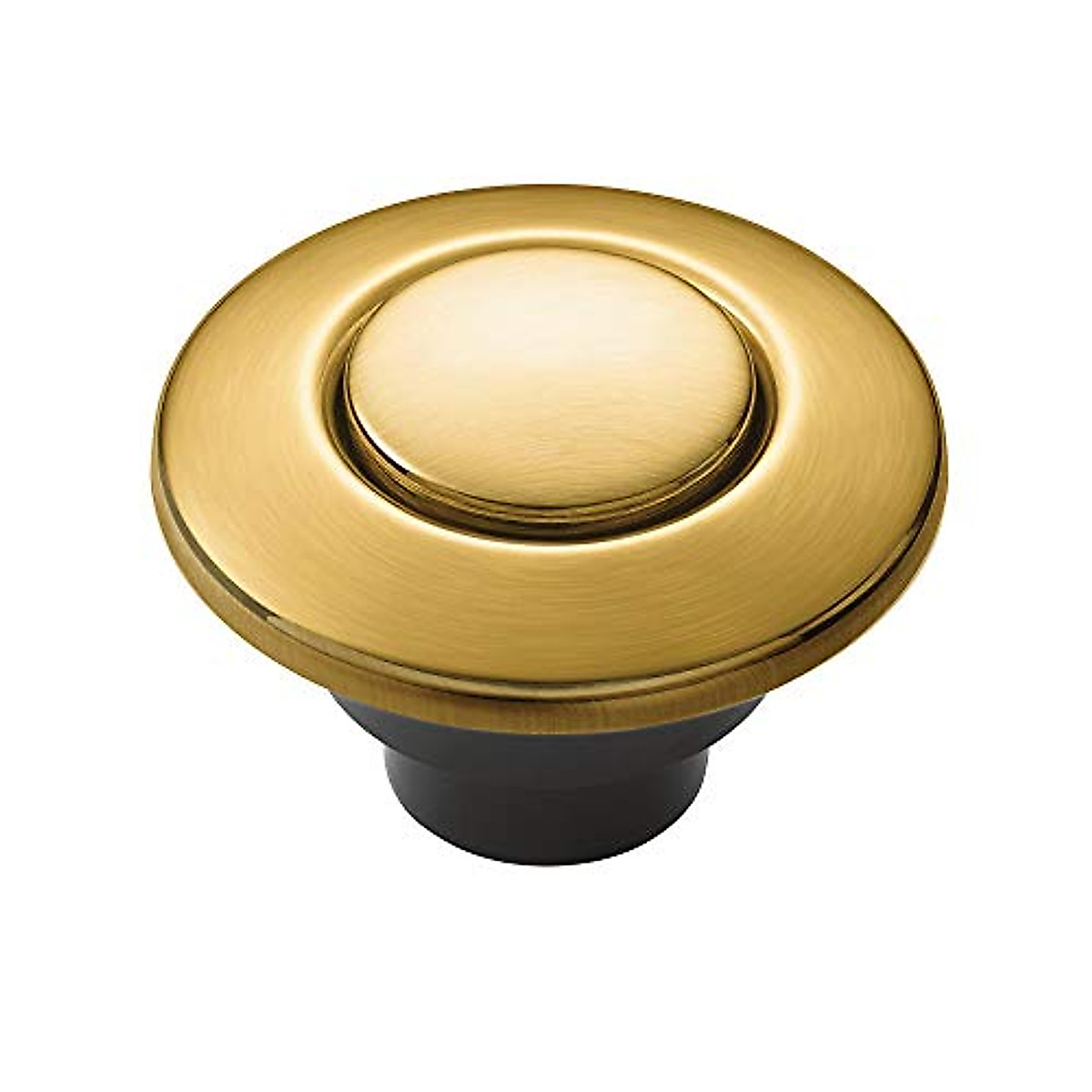 Moen Garbage Disposal Air Switch Coordinating Decorative Metal Button. Air Switch Controller (ARC-4200) Sold Separately, Brushed Gold, AS-4201-BG