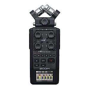 H6 All Black Handheld Recorder (Renewed)