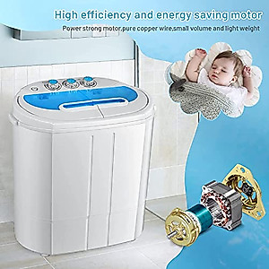 MamaHome DF-X3088-Blue Portable Washing Machine, XPB30-1288S-Blue, Blue