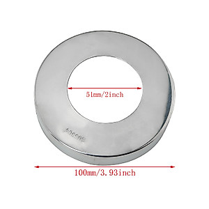 DGBRSM 2pcs Stainless Steel Pool Ladder Rings for 1.9" Inground Pool & Spa Ladder Handrail Tubing